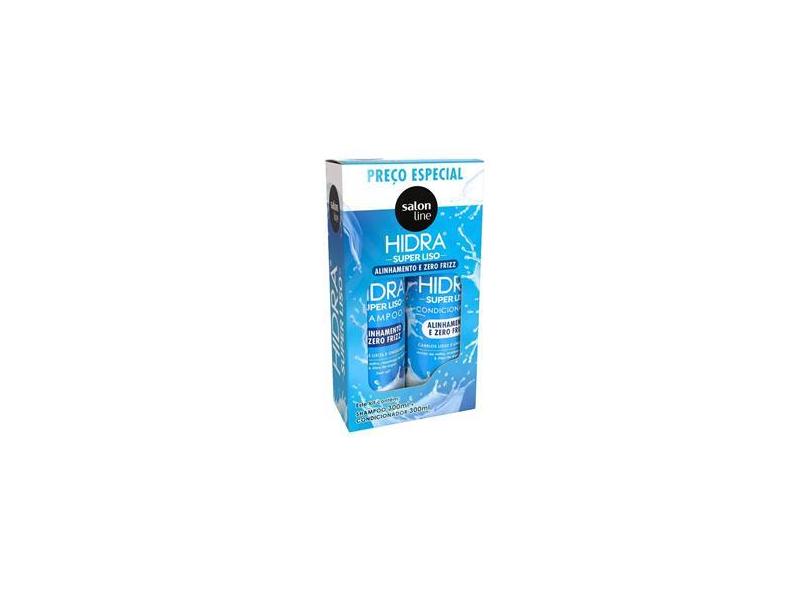 Kit Shampoo e Condicionador Hidra Super Liso Salon Line em Promoção é ...