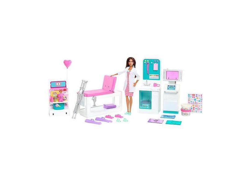 Barbie Y Can Be Clinica Médica Com Massinha Gtn61 Mattel com o Melhor ...