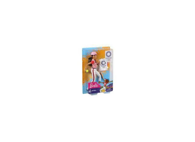 Boneca Barbie Olimpíadas Mattel Softbol Gjl73 em Promoção é no Buscapé