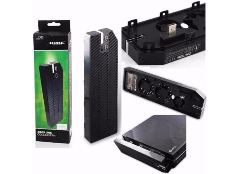 Cooler Fan 3 Ventoinhas Para Xbox One Alta Potencia 4000 Rpm com o ...