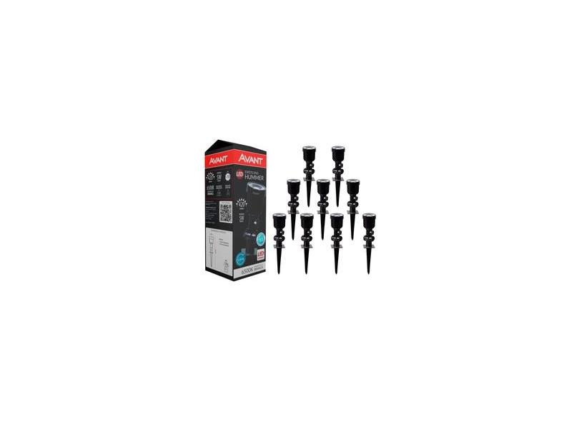 Kit 10 Uni Espeto Led Jardim 5w Prova D`água 6500k Bivolt com o Melhor ...