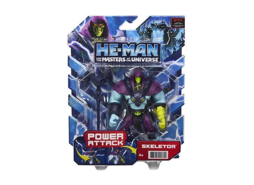 Boneco Esqueleto He-Man Power Attack Com Acessórios - Mattel com o ...