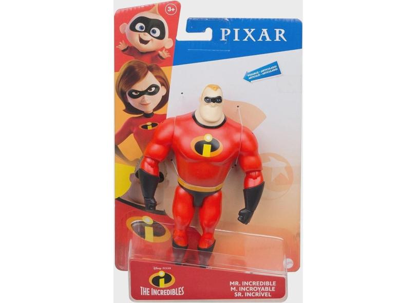 Boneco Disney Pixar Os Incríveis Sr. Incrível Mattel GNX78 com o Melhor ...