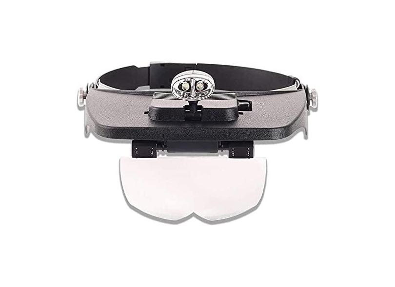 Lupa HD Lupa 20 Velho lendo com luz LED Lupa óptica portátil 10 com o ...