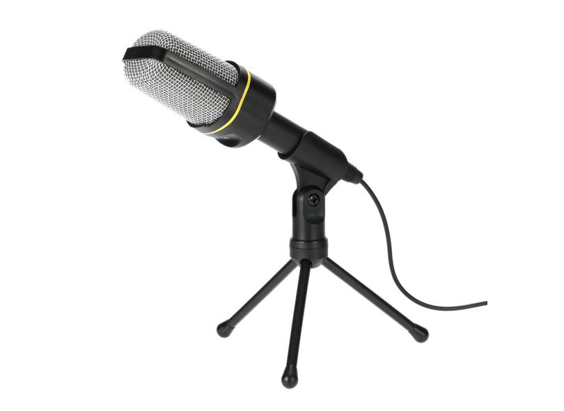 Microfone de mesa com tripé Professional Podcast Studio Microfone Para ...