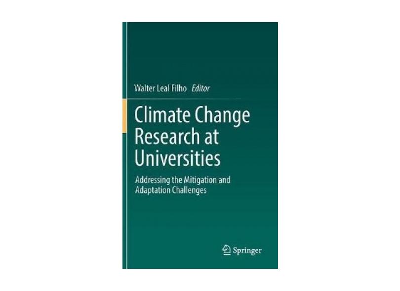 Livro - Climate Change Research at Universities: Addressing the ...