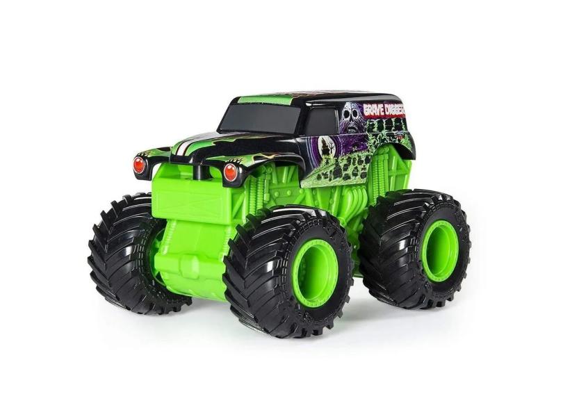 Carro Monster Jam Spin Ripper Grave Digger Escala 1:43 Sunny em ...