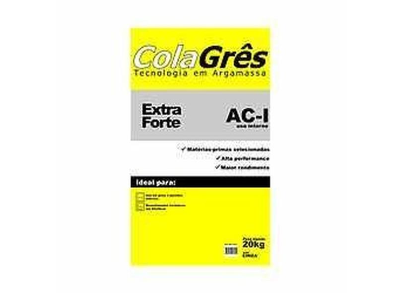 Argamassa AC1 - Colagres/Colavit (20kg) em Promoção é no Buscapé