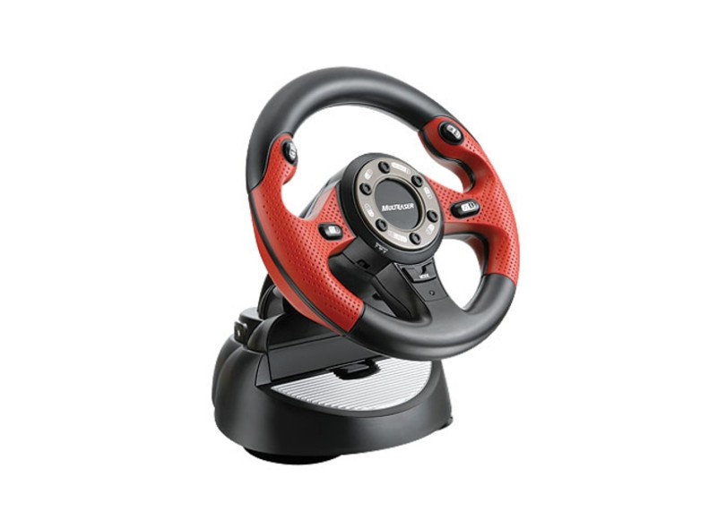 Volante Playstation 2 PC ML-VIBRATION-PS2 - Multilaser com o Melhor ...