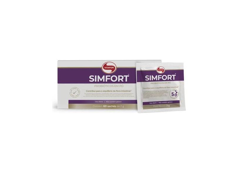 Simfort 60 Saches 2G - Probióticas Vitafor Sabor Natural com o Melhor ...