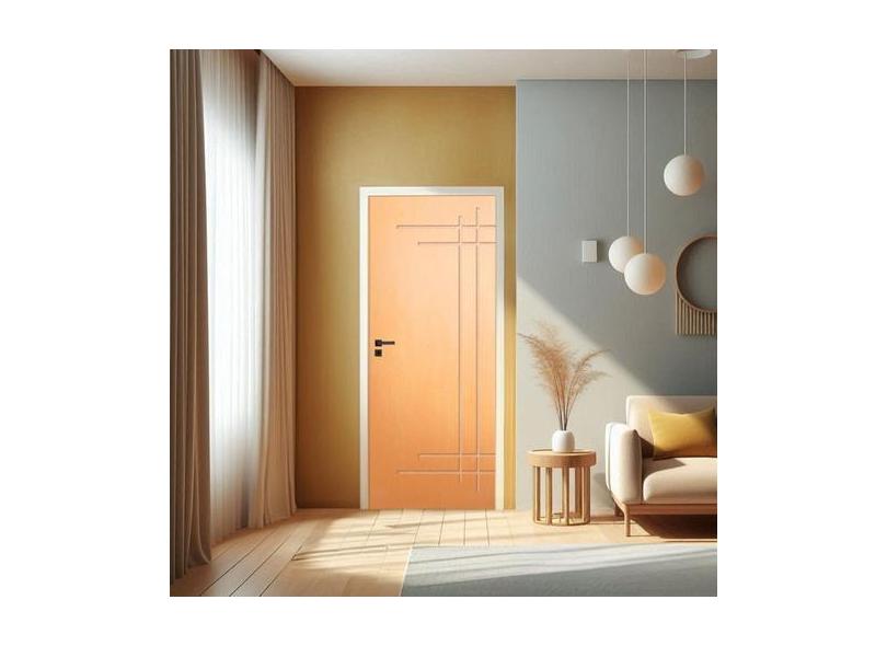 Porta de Madeira Bondoor 210x62cm Friso 15 Jb Portas Tauari em Promoção ...