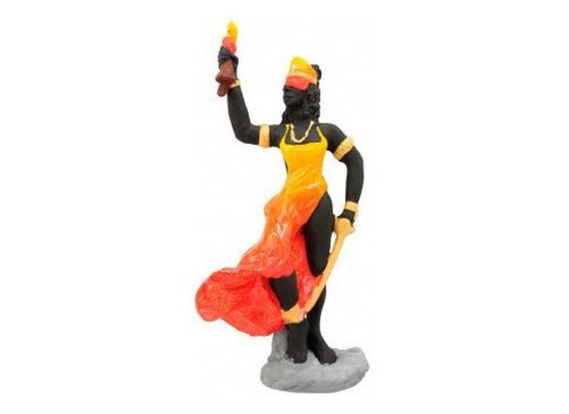 Imagem Orixa Egunita Escultura Resina Estatua 17 Cm com o Melhor Preço ...