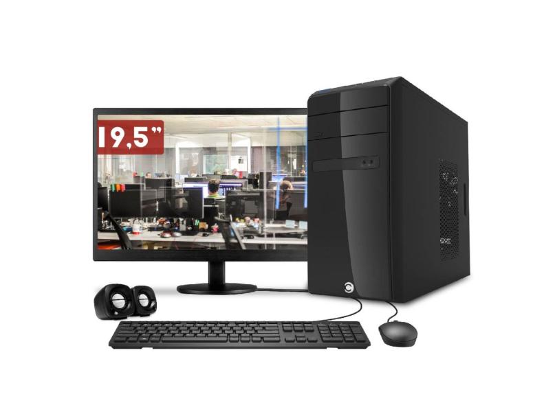 Computador CorPC Intel Core i5 8GB HD 500GB Monitor HDMI 19.5" LED Kit ...