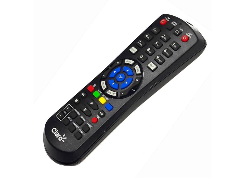 Controle Remoto Receptor ClaroTV HD Original Via Embratel com o Melhor ... Controle Remoto Receptor ClaroTV HD Original Via Embratel com o Melhor ...