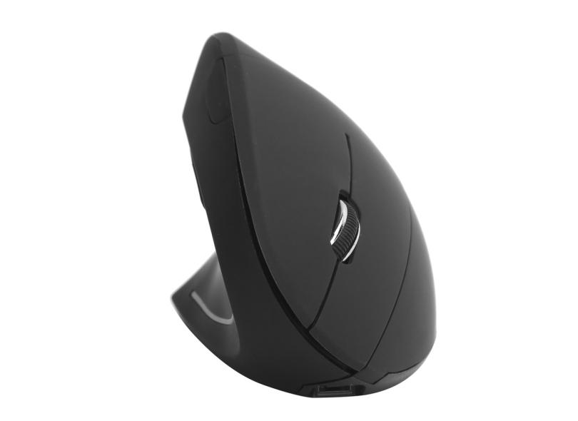 Mouse sem fio esquerdo vertical ergonômico 800/1200 / 1600DPI óptico ...