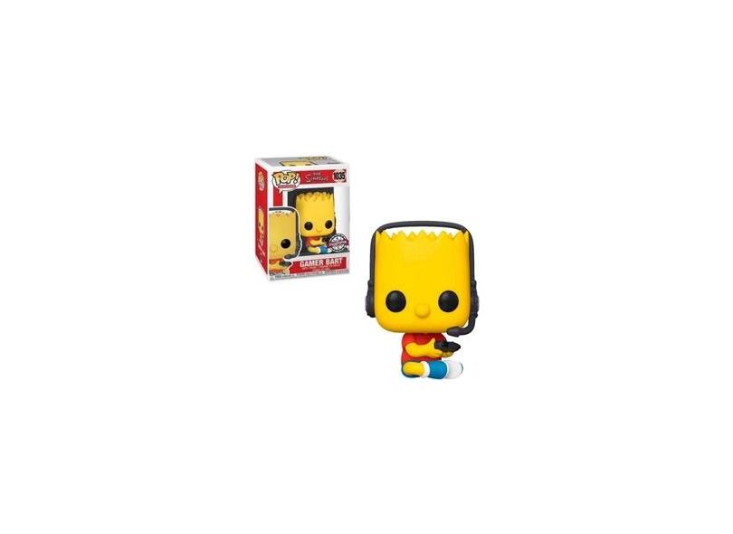 Funko Pop Simpsons 1035 Gamer Bart Special Edition em Promoção é no Buscapé