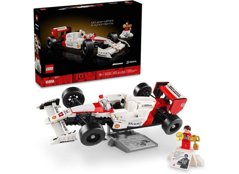 Lego Set Icons McLaren MP4/4 e Ayrton Senna 10330 com o Melhor Preço é ...