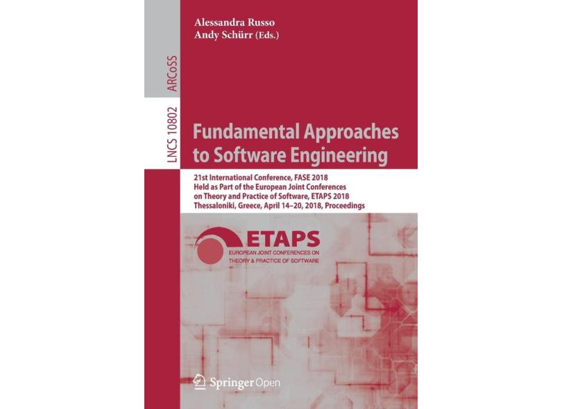 Fundamental Approaches to Software Engineering com o Melhor Preço é no Zoom