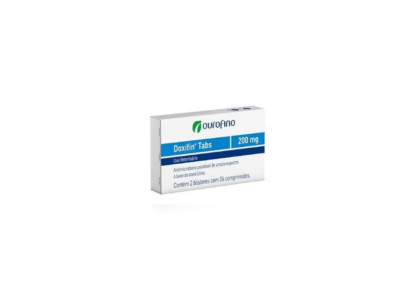 Doxifin Tabs 200 Mg Com 12 Comprimidos com o Melhor Preço é no Zoom