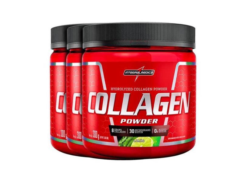 Combo 3x Collagen Powder Neutro, Tangerina e Limao - Integralmedica com ...