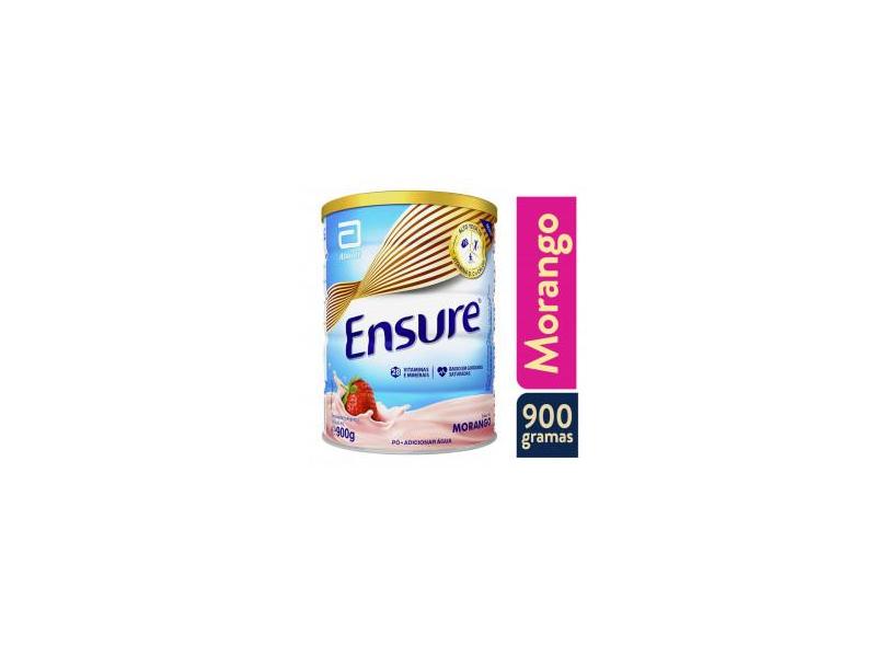 Ensure Pó Suplemento Adulto Sabor Morango Lata 900g com o Melhor Preço ...