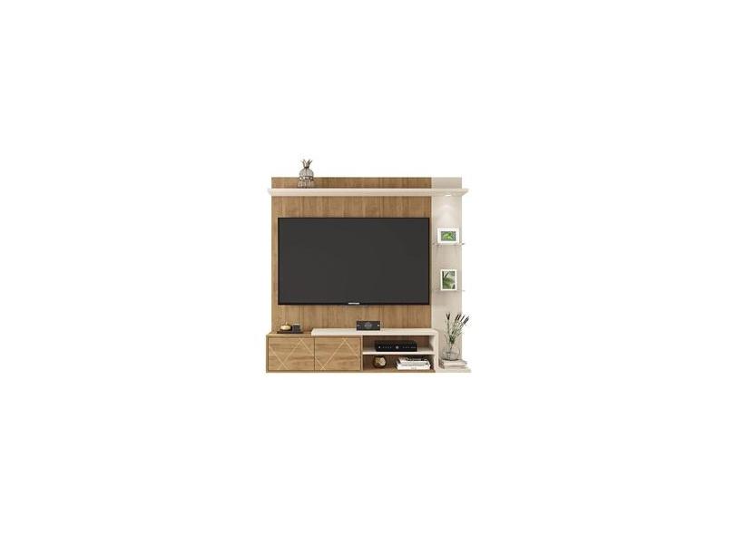 Painel para TV Tramma Buriti Off White - Caemmun com o Melhor Preço é ...