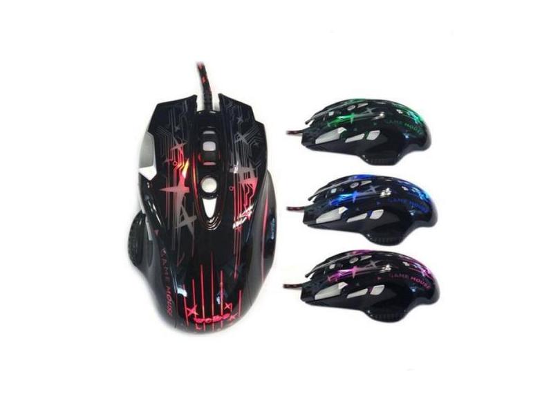 Mouse Óptico Gamer Weibo Wb-919 Rgb 1.8M - Weibo Profissional com o ...