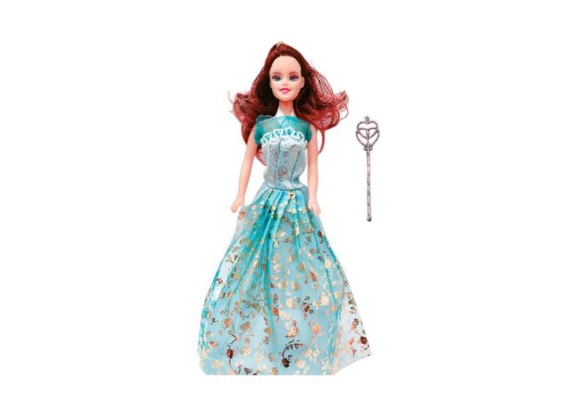 Boneca Princesa Cindy Vestido Baile De Gala Com Acessório - Well Kids ...