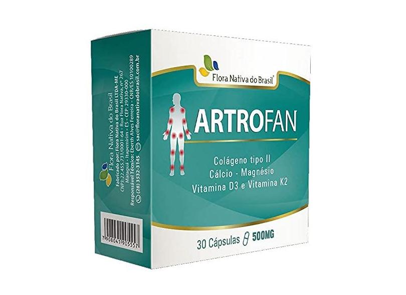 Artrofan 30 cápsulas 500mg - Flora Nativa com o Melhor Preço é no Zoom