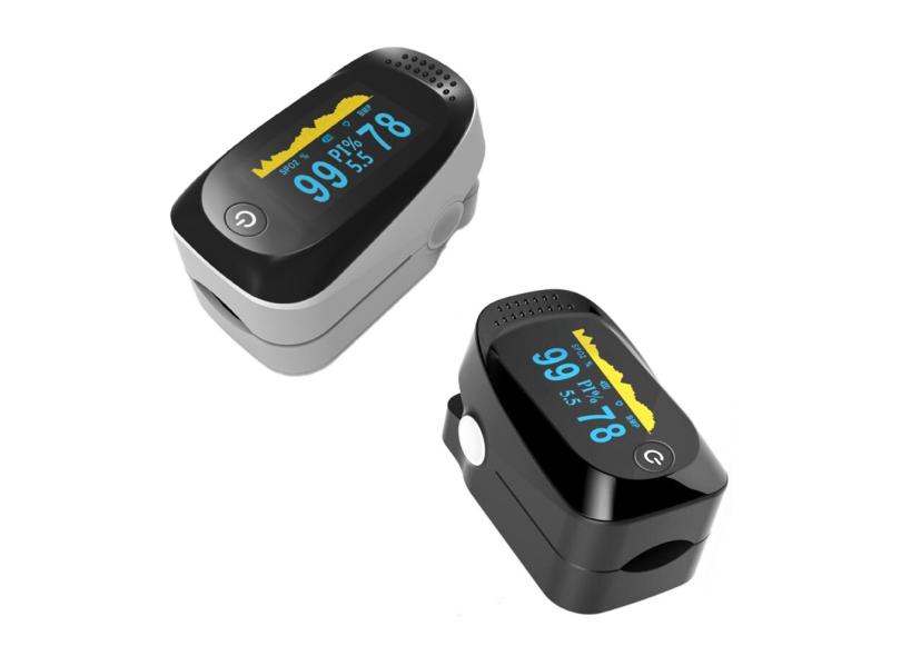 Monitor de índice de perfusão de oxímetro de clipe de dedo portátil e ...