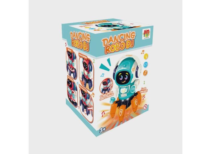 Boneco Musical Robô Movimentos Luzes E Sons - dm Toys em Promoção é no ...