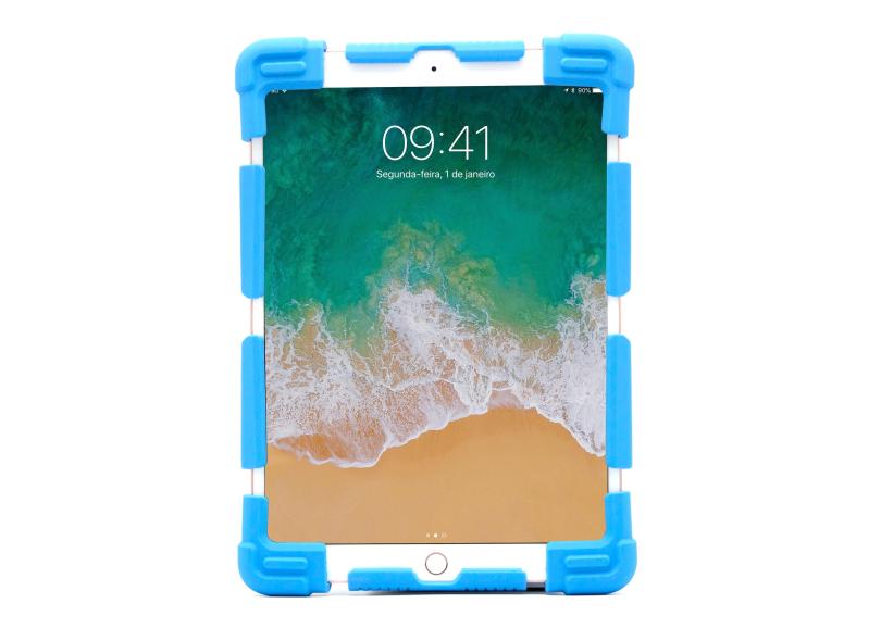 CAPA UNIVERSAL DE SILICONE PARA TABLET AZUL UN912BL - GEONAV com o ...