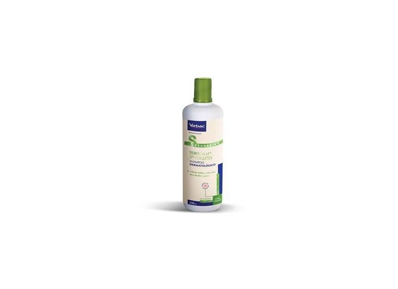 Sebocalm Spherulites Shampoo Virbac para Cães e Gatos 250ml com o ...