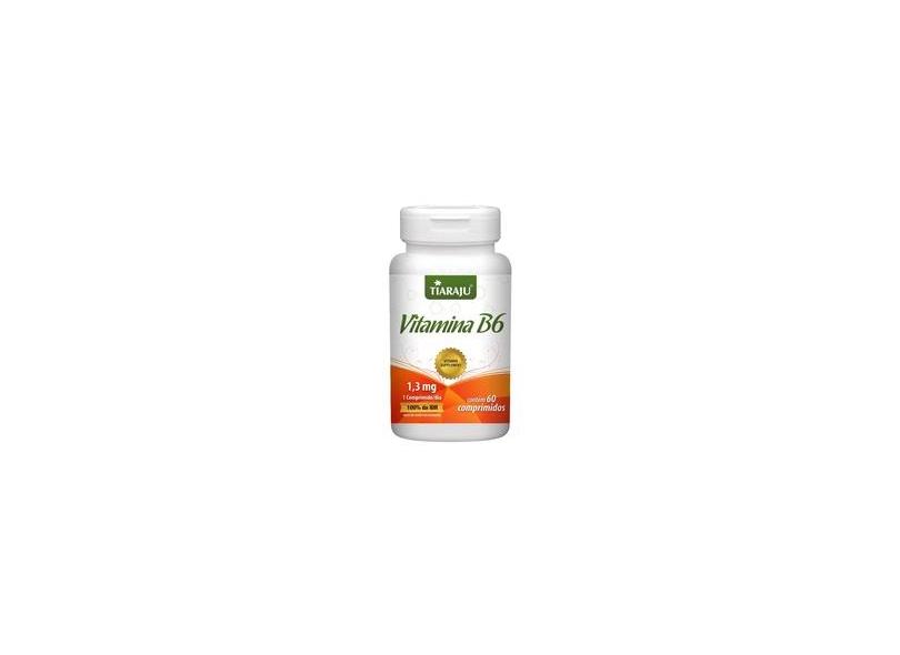 SUPLEMENTO TIARAJU de VITAMINA B6 com 98,6mg em 60 CÁPSULAS com o ...