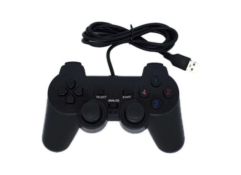 Controle Usb Vibração Dualshock Analógico Pc Computador com o Melhor ...