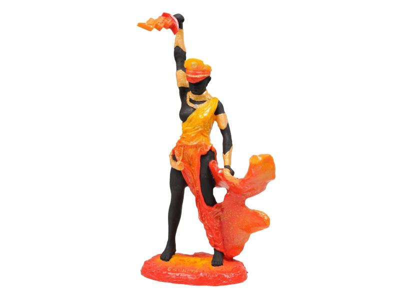Escultura Orixá Egunitá em Resina 25 cm com o Melhor Preço é no Zoom