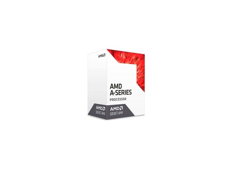 Processador AMD A10 9700 3.5GHz Bristol Ridge (3.8GHz Max Turbo) DDR4 AM4 2MB AD9700AGABBOX em ...