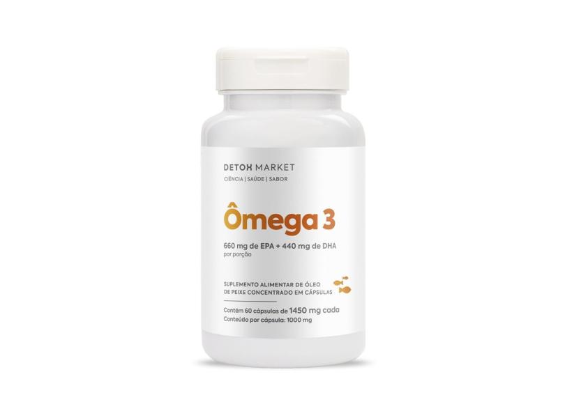 Ômega 3 - 60 Cápsulas Epa 660 Dha 440 Isento De Metais com o Melhor ...