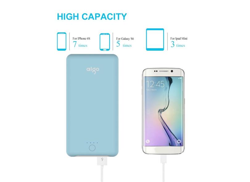 Aigo T20000 20000mAh portátil Power Bank Grande Capacidade Polymer ...