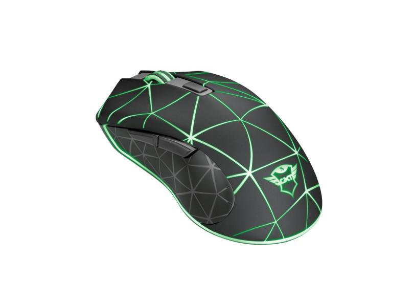 Mouse Gamer Led GXT 133 Locx 4000dpi 6 botões e Formato Ambidestro ...