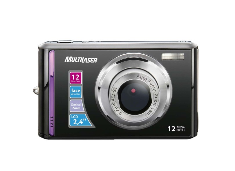 Câmera Digital Multilaser 12 MP DC077 com o Melhor Preço é no Zoom