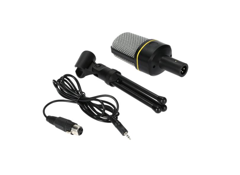 Microfone de mesa com tripé Professional Podcast Studio Microfone Para ...