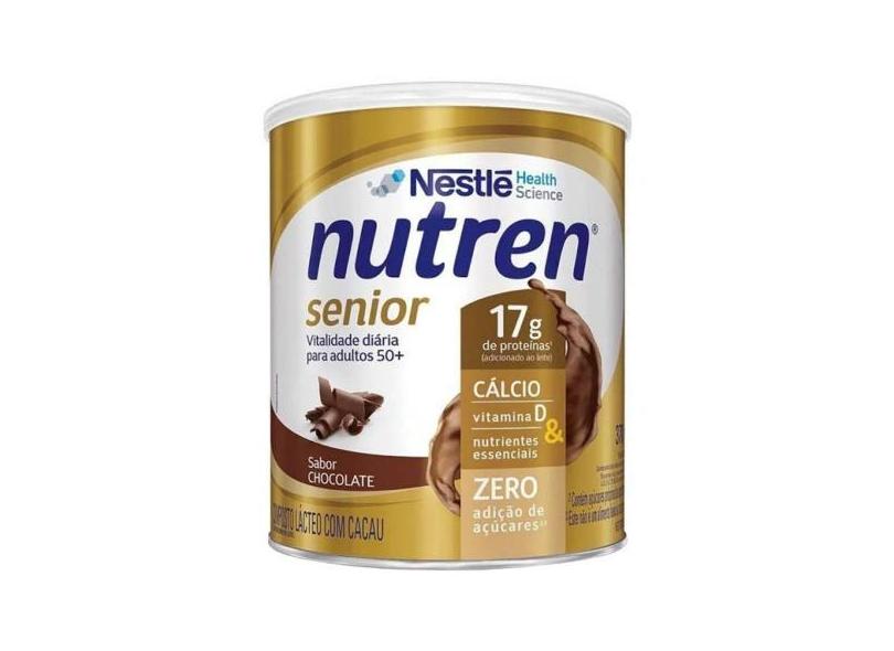 Nutren Senior Suplemento Alimentar Sabor Chocolate 370G - Nestlé com o ...