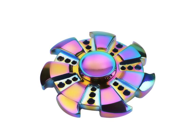 Forma roda redonda Fidget Spinner para add tdah Ansiedade Autismo com o ...