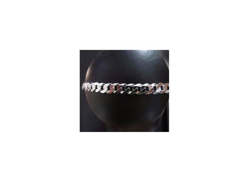 Pulseira Italiana Masculina Grumet Em Prata 925 com o Melhor Preço é no ...