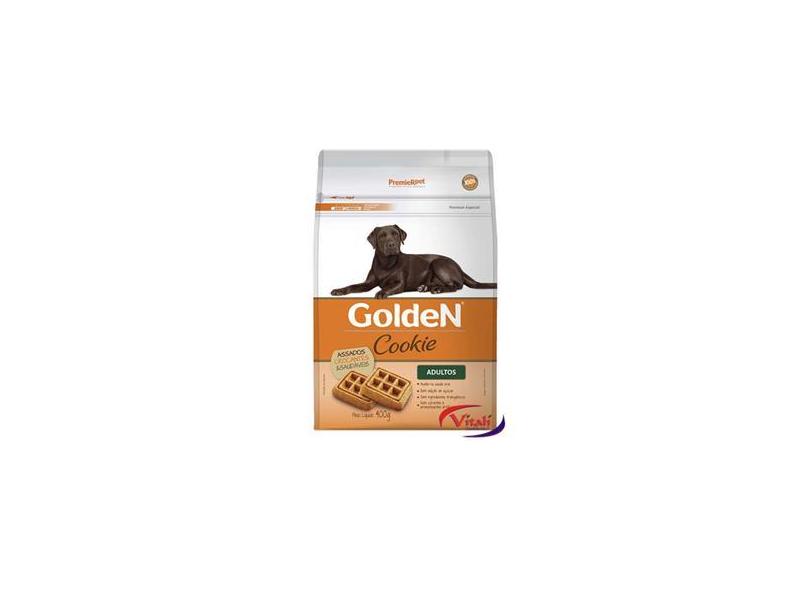 Golden Cookie Cães Adultos 400gr com o Melhor Preço é no Zoom