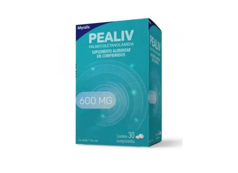 Pealiv 600Mg Suplemento Alimentar C/30 Comprimidos - Myralis em ...
