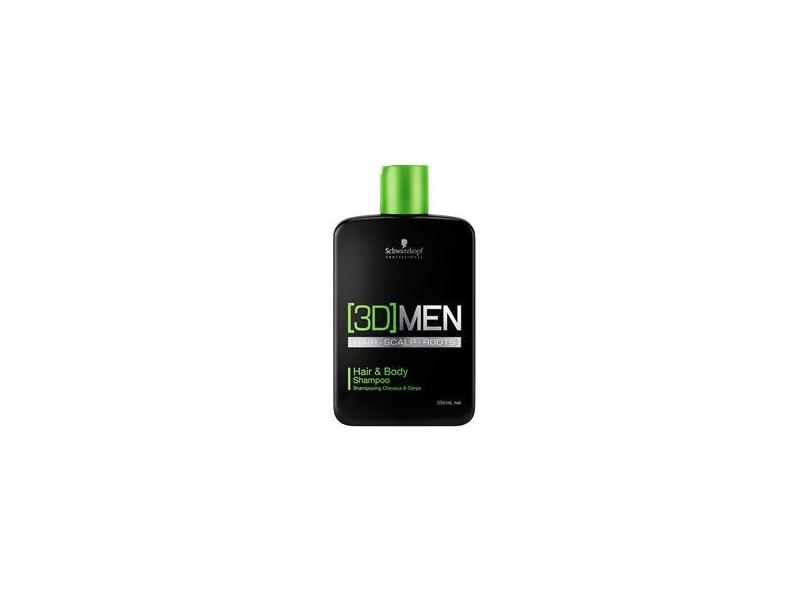 Schwarzkopf 3D Men Hair & Body Shampoo em Promoção é no Buscapé