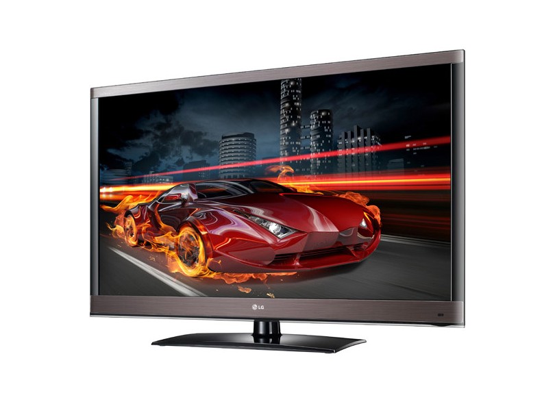 TV LED 55" Smart TV LG Cinema 3D 3D Full HD 4 HDMI Conversor Digital Integrado 55LW5700 com o ...