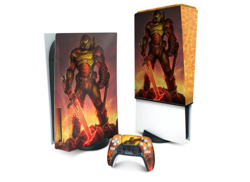 Capa Anti Poeira e Skin PS5 - Doom Eternal com o Melhor Preço é no Zoom